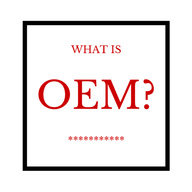 What Is OEM (original Equipment Manufacturer)？